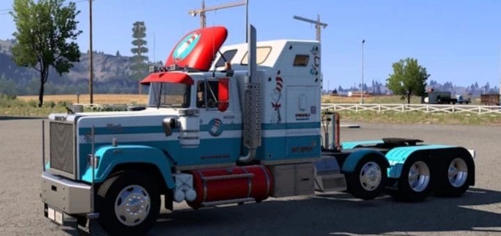 ATS Truck skins mods | American Truck Simulator Truck skin mod download