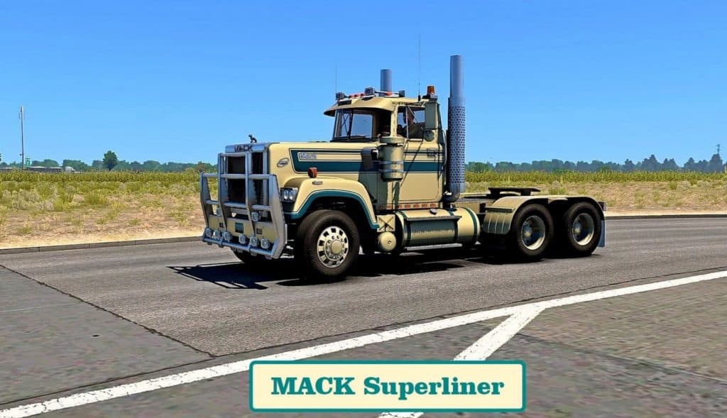 Mack Superliner and mod pack 1.49 - American Truck Simulator mod | ATS mod