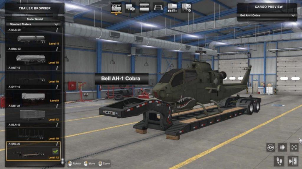 More Cargo for Lowboy v1 (1) - American Truck Simulator mod | ATS mod