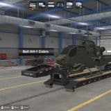 More Cargo for Lowboy v1.49b | American Truck Simulator Mod