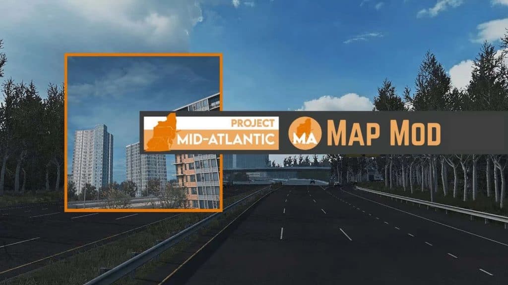 Project Mid-Atlantic v0.4.1 | American Truck Simulator Mod