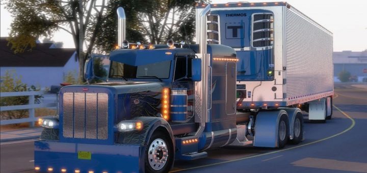 Haterbilt 389 Truck v4.8.1 | American Truck Simulator Mod