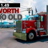 CTTM Kenworth W900L Flatglass v1.49 | American Truck Simulator Mod