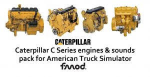Caterpillar C Series Engines Pack v1.4 by eelDavidGT 1.49 | American ...