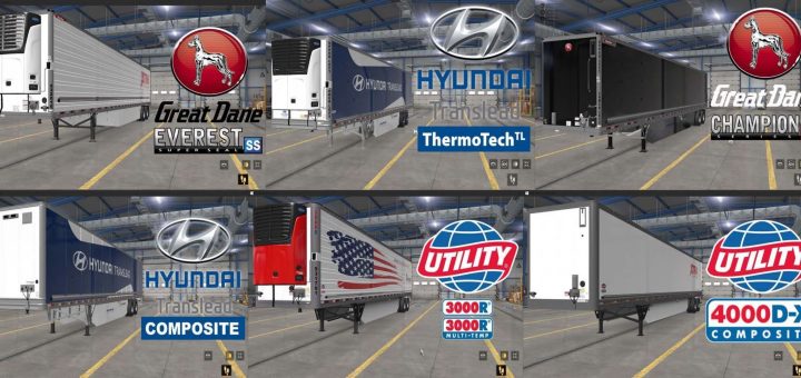 REEFER TRIPLE-TRAILERS VAWDREY V4.0 (V1.6.X) ATS - American Truck ...