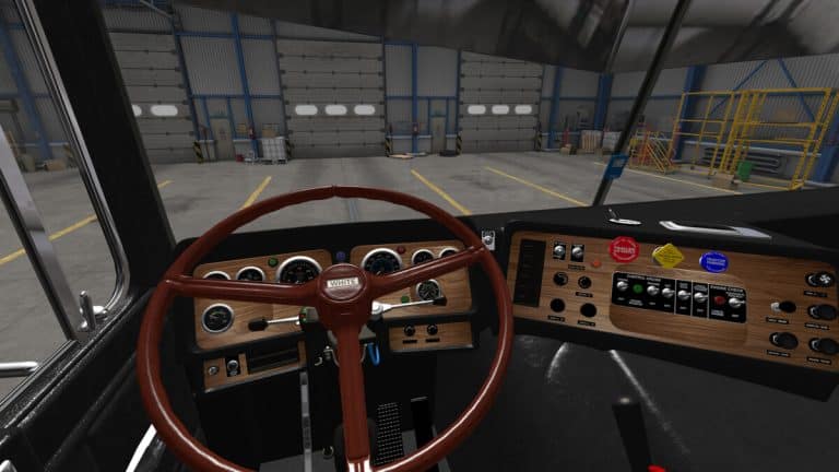 GMC WHITE CABOVER Truck ATS 1.49 (3) - American Truck Simulator mod ...