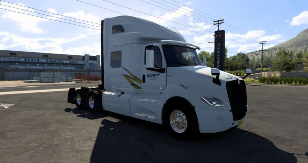 International swift skin 1 (2) - American Truck Simulator mod | ATS mod