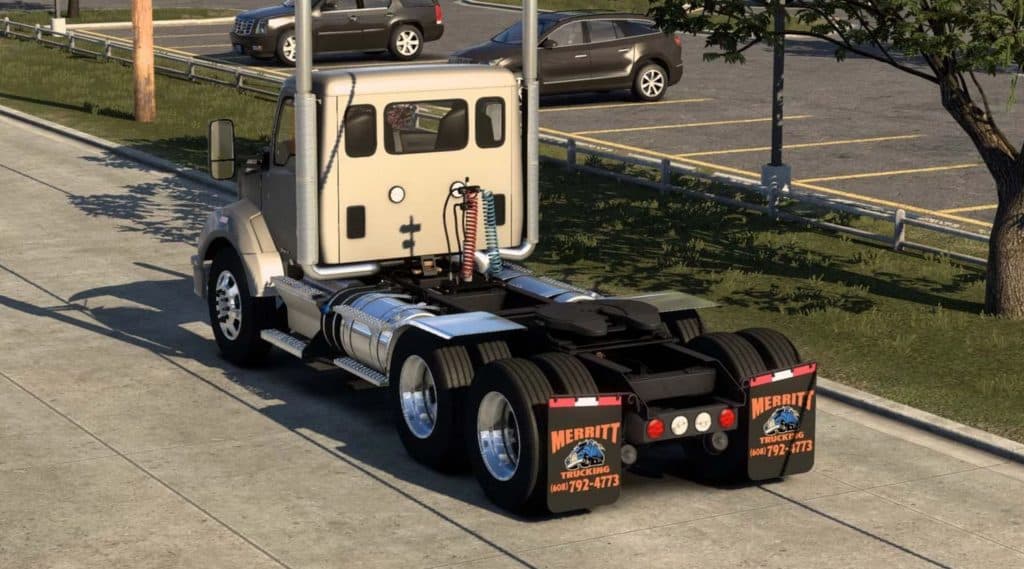 Kenworth T880 Truck DUCK3D 1 (2) - American Truck Simulator mod | ATS mod