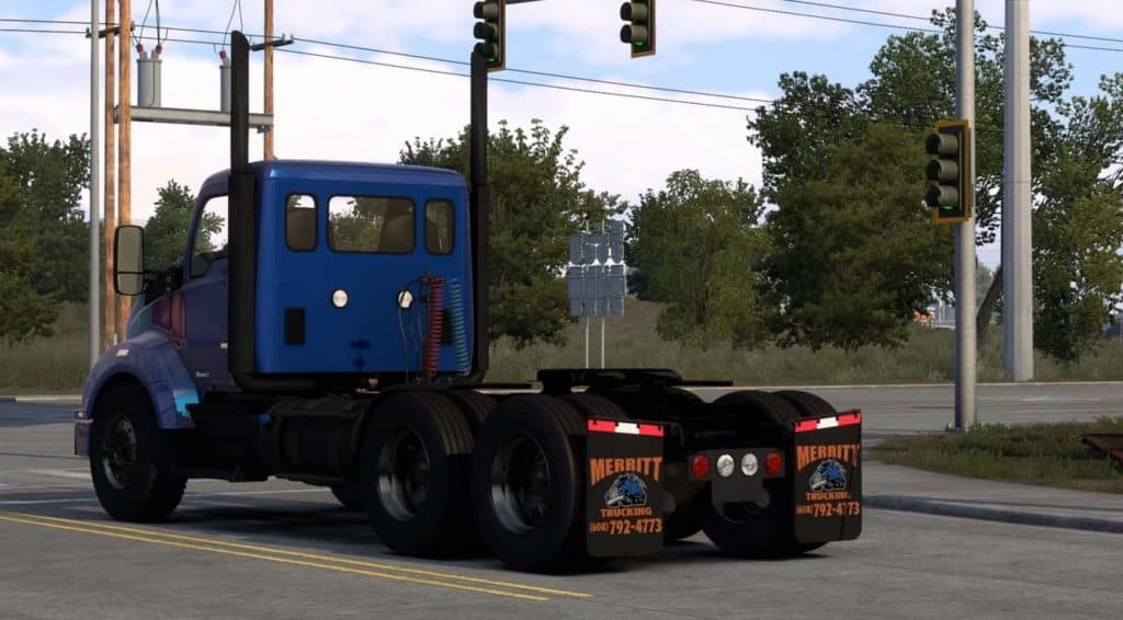 Kenworth T880 Truck DUCK3D 1 (3) - American Truck Simulator mod | ATS mod