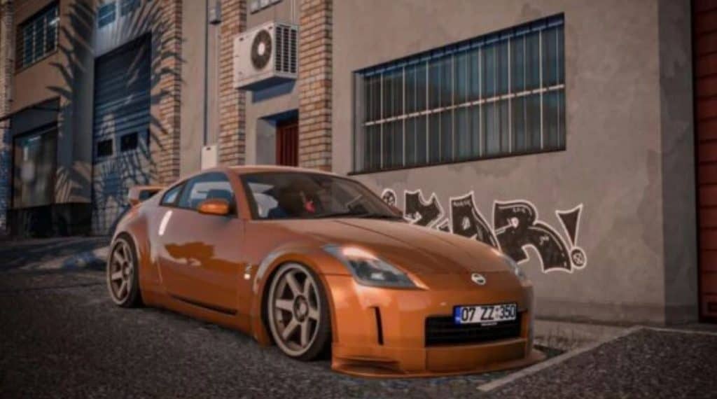 Nissan 350z 1 (1) - American Truck Simulator mod | ATS mod
