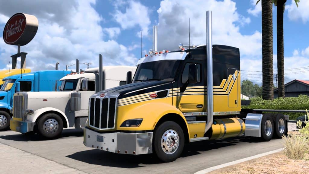 Peterbilt 579 rework 1 (3) - American Truck Simulator mod | ATS mod