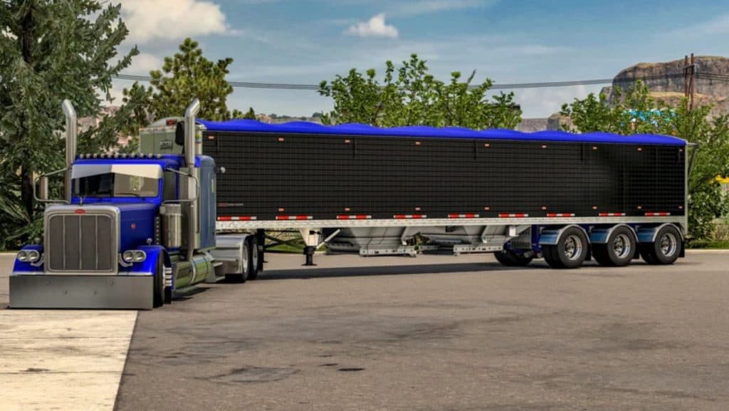 Pizzter Timpte Super Hopper v6.0 1.49 | American Truck Simulator Mod