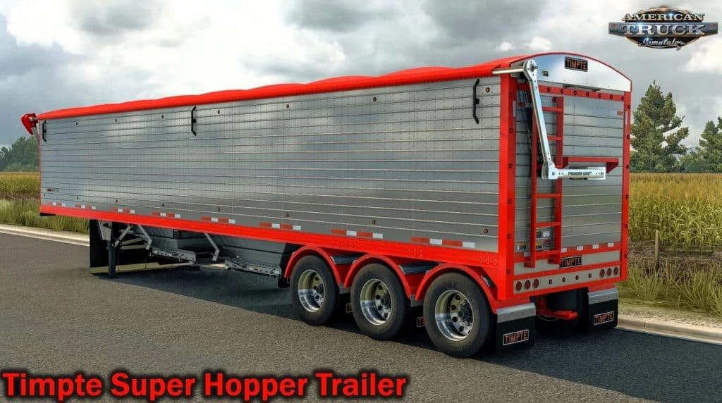 Timpte Super Hopper Trailer v6.0 1.49.x | American Truck Simulator Mod