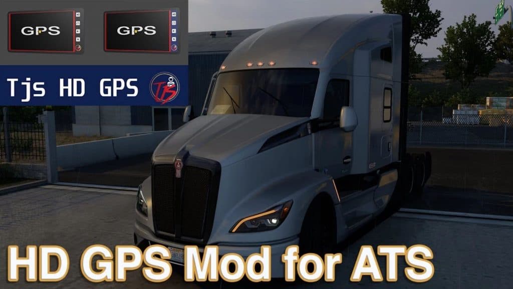 Tjs ATS HD GPS v1.0 1 (1) - American Truck Simulator mod | ATS mod