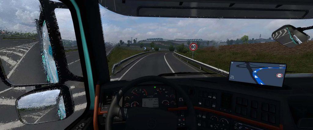 Tjs ATS HD GPS v1.0.2 1 (2) - American Truck Simulator mod | ATS mod