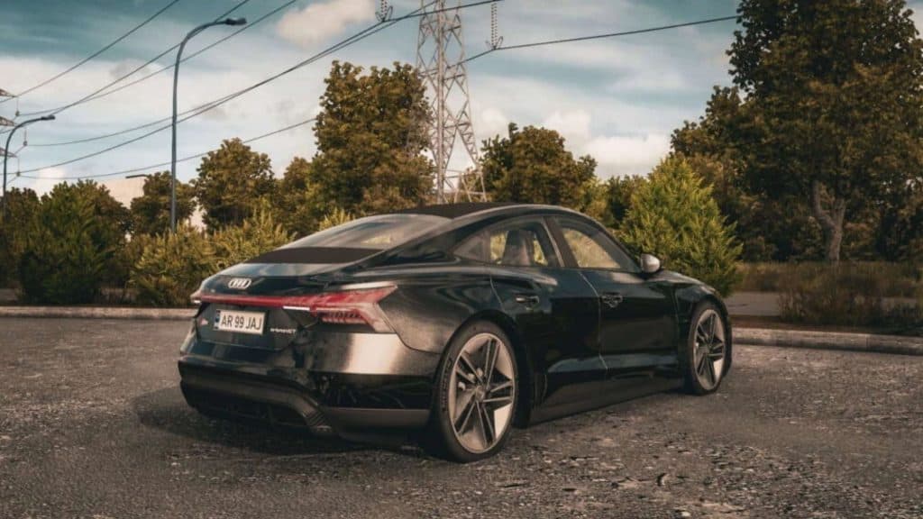 Audi E-tron GT RS (2023) 1 - American Truck Simulator mod | ATS mod