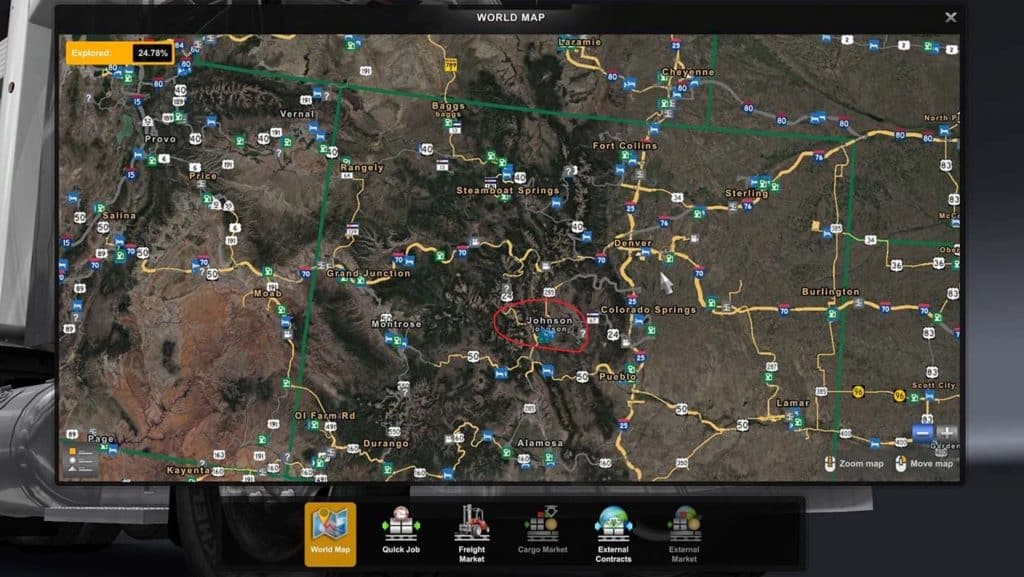 Johnson Village Yard (Colorado) 1 (2) - American Truck Simulator mod ...