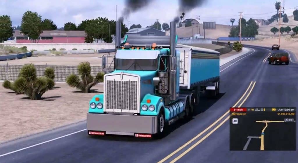 Kenworth T909 v5.7 1.49 - American Truck Simulator mod | ATS mod
