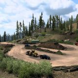 Logging Yard v2 1.49 | American Truck Simulator Mod