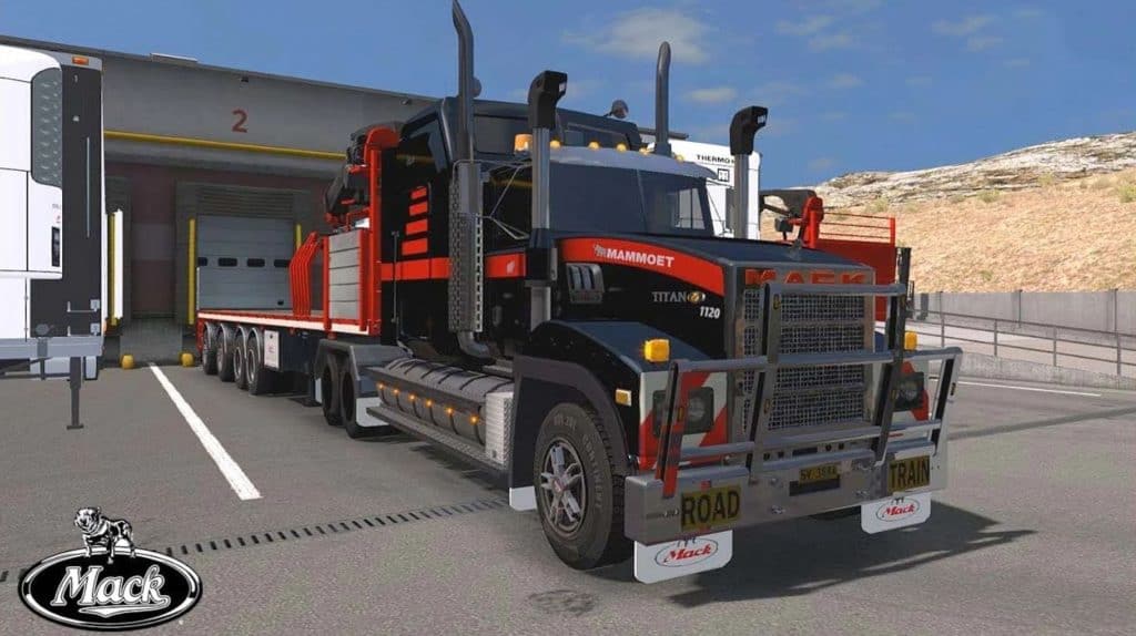 Mack Titan SMRS Reworked v1 (3) - American Truck Simulator mod | ATS mod