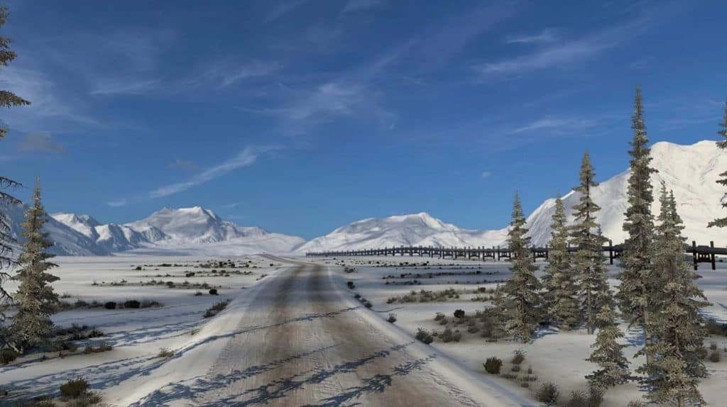 Alaska Map v0.6 for ATS 1 (3) - American Truck Simulator mod | ATS mod