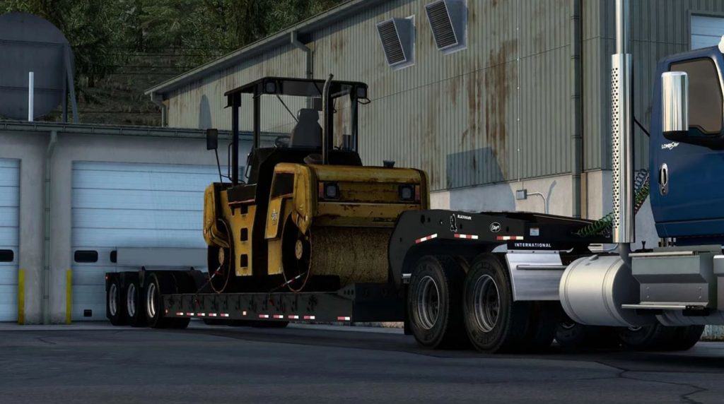 ETNYRE BLACK HAWK LOWBOY 1 (2) - American Truck Simulator mod | ATS mod