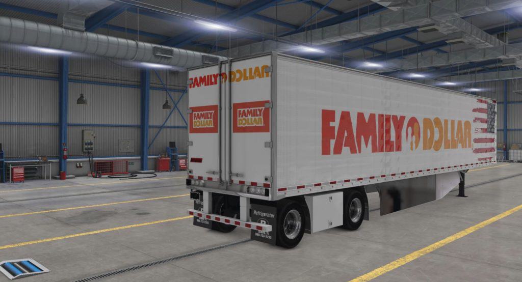 Family Dollar Ruda Ref Skin 1 (3) - American Truck Simulator mod | ATS mod