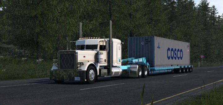 ARCTIC LOGGING TRAILERS v7.0 ATS 1.54.x | American Truck Simulator Mod