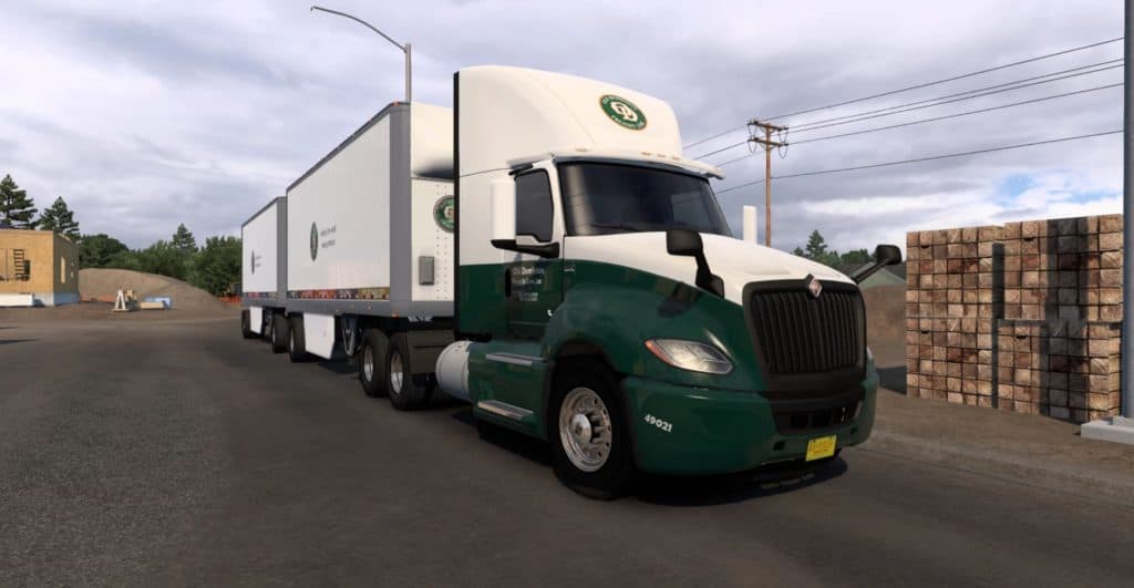 Old Dominion Freight Line LT Day Cab 1.49 | American Truck Simulator Mod