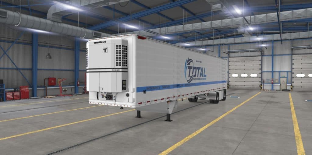 Ruda Ref Skin TOTAL 1 (3) - American Truck Simulator mod | ATS mod