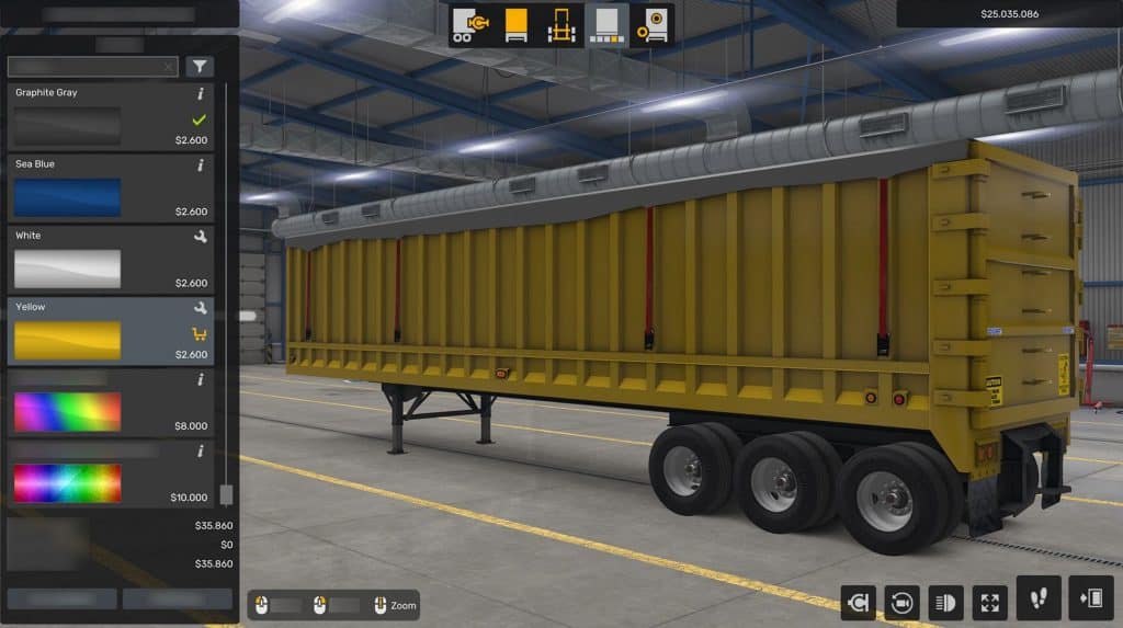 1996 FABREX WALKINGFLOOR BULK FOOD TRAILER v1 (3) - American Truck ...