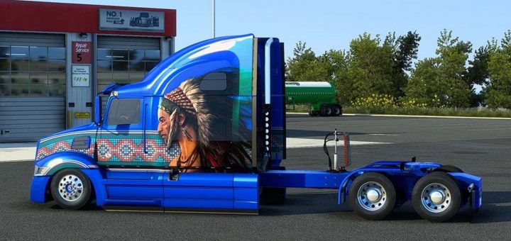 ATS Truck skins mods | American Truck Simulator Truck skin mod download