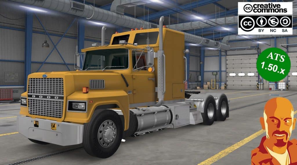FORD LTL 9000 v2.0 ATS 1.50 (1) - American Truck Simulator mod | ATS mod