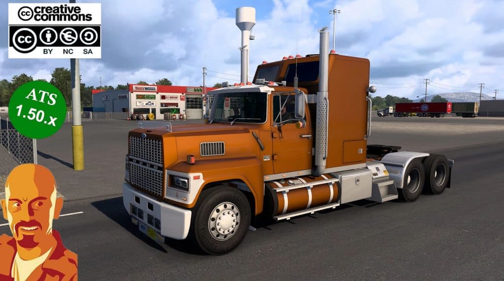 FORD LTL 9000 v2.0 ATS 1.50.x | American Truck Simulator Mod