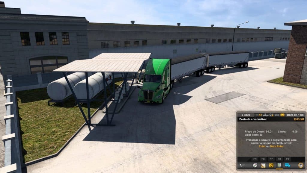 FREE FUEL IN THE GARAGE ATS 1.0 1.40 1 (3) - American Truck Simulator ...