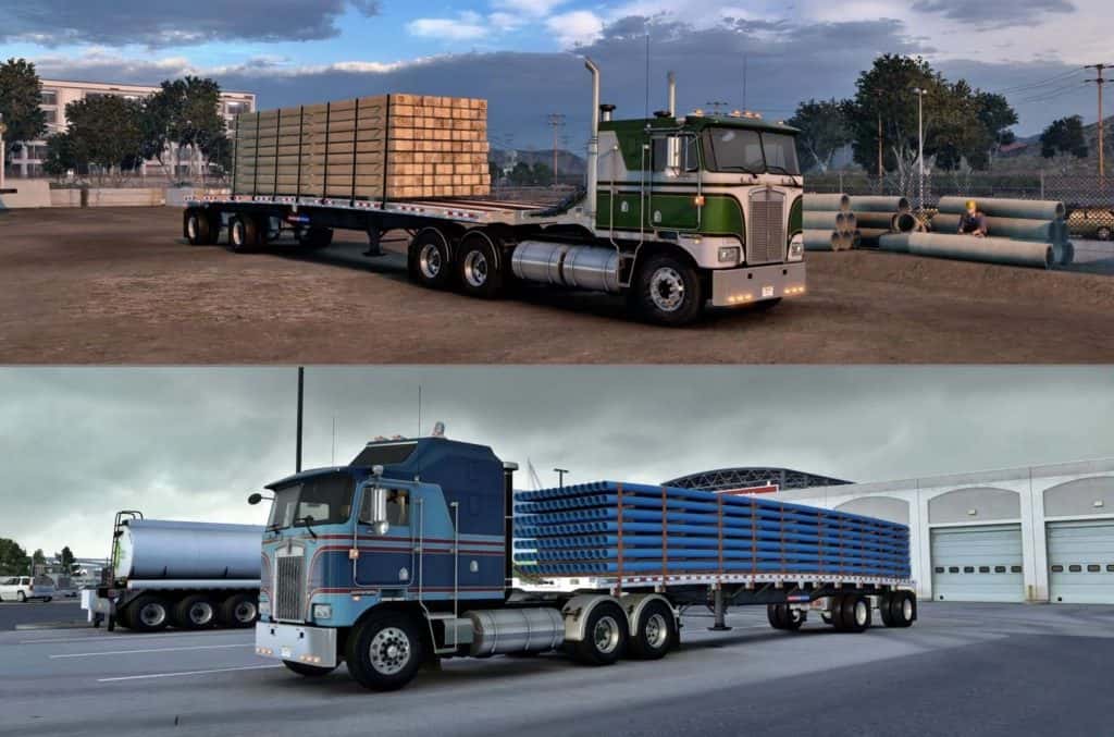 Flatbed Great Dane Freedom LT 1 (2) - American Truck Simulator mod ...