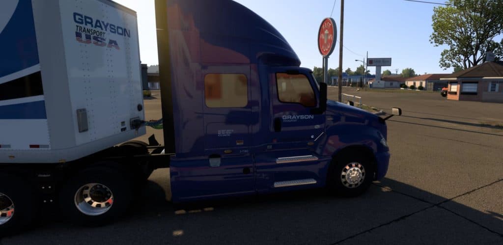 International Grayson skin Cabin HI Rise 1 (1) - American Truck Simulator mod | ATS mod