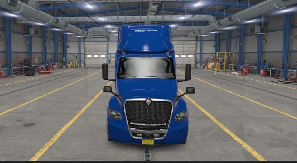 International Grayson skin Cabin HI Rise 1 (2) - American Truck Simulator mod | ATS mod