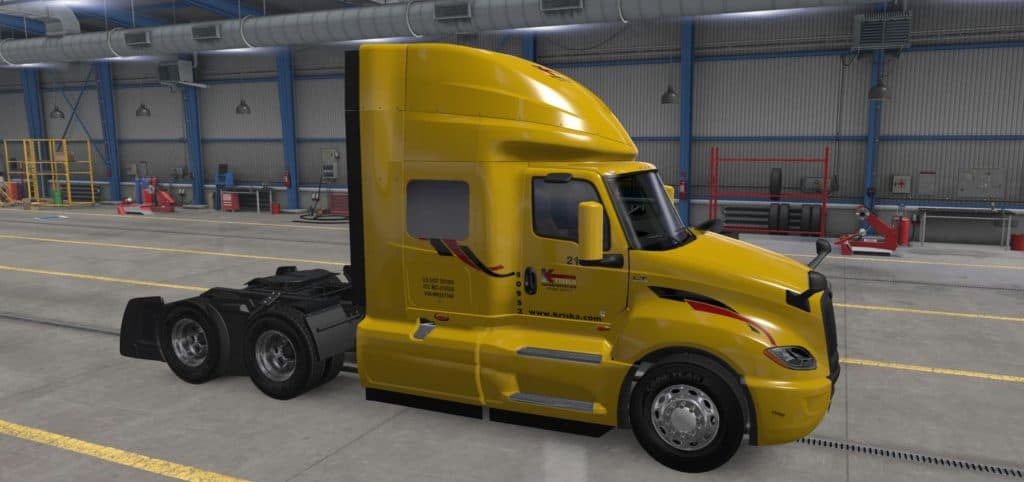 International yellow skin Cabin HI Rise 1 (2) - American Truck ...