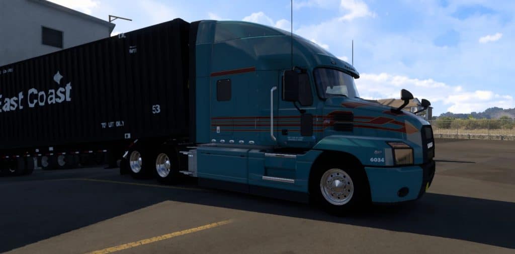 Mack Skin v1 (1) - American Truck Simulator mod | ATS mod