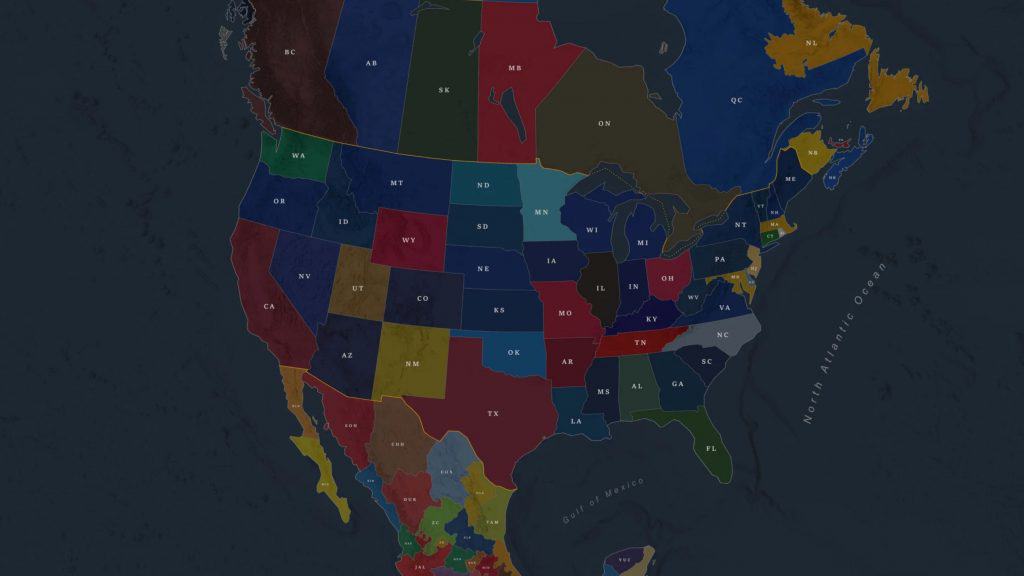 North America Background Map v3.0 1 (2) - American Truck Simulator mod ...