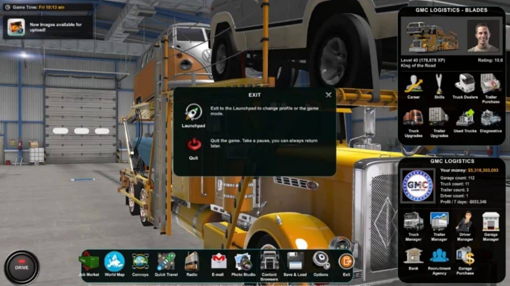 Refresh Icons Menu ATS v1 (2) - American Truck Simulator mod | ATS mod