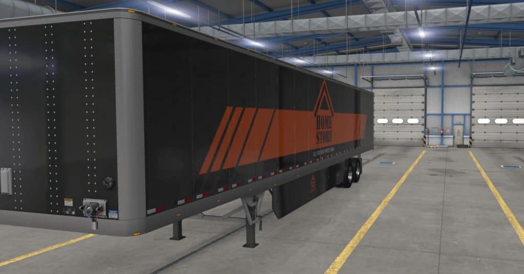 SCS BOX Trailer Home Store Skin 1 (1) - American Truck Simulator mod ...
