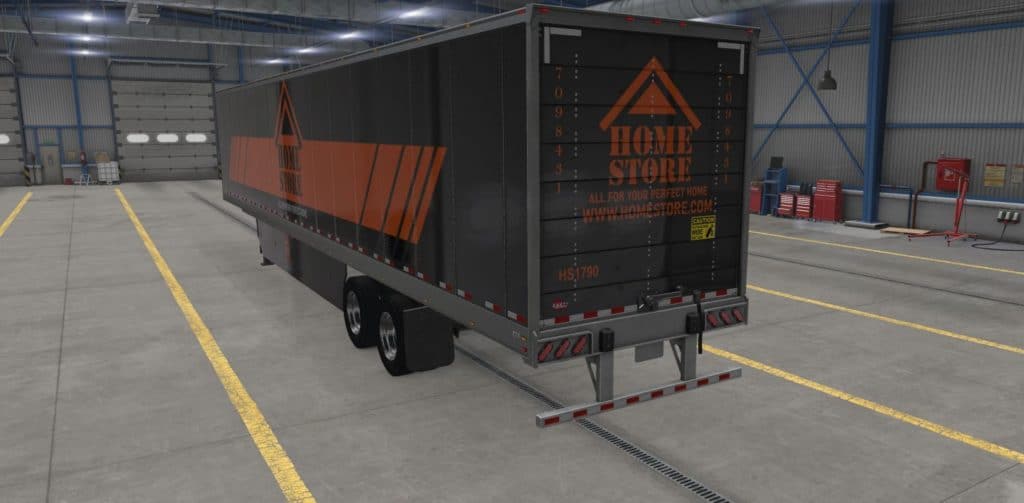 SCS BOX Trailer Home Store Skin 1 (3) - American Truck Simulator mod ...