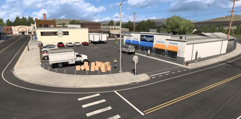 SCS Map Improvements v1 (3) - American Truck Simulator mod | ATS mod