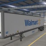 SCS Trailer Skin 53 Walmart 1.49 | American Truck Simulator Mod