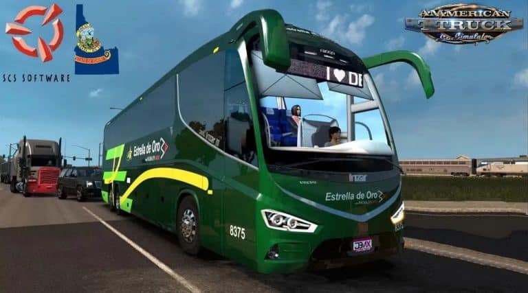 Bus Irizar i8 + Interior v1.50 | American Truck Simulator Mod