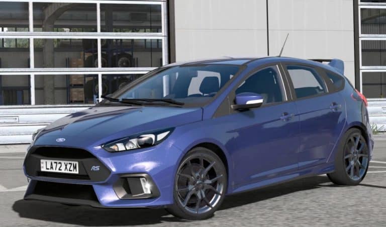 Ford Focus RS Mk3 2017 v2.6 1.50 | American Truck Simulator Mod