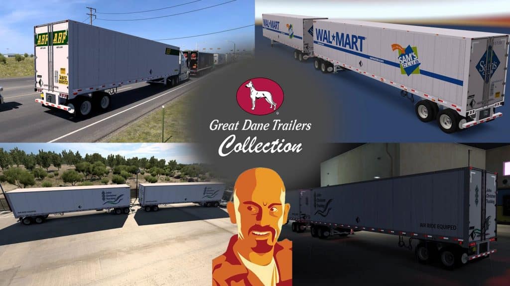 GREAT DANE TRAILERS COLLECTION v1.0 ATS 1.50.x | American Truck ...