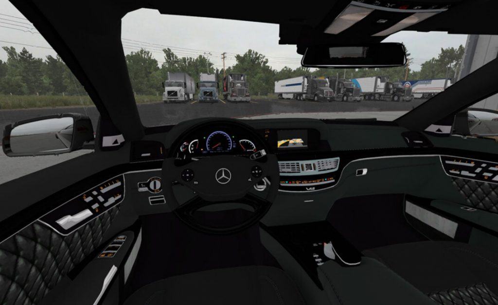 Mercedes-Benz W221 2012 S65 AMG V3.7 1 (4) - American Truck Simulator ...